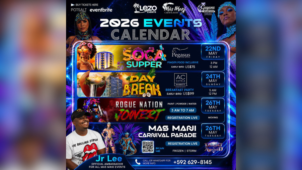 LeZo Events unveils 2026 carnival events calendar – Televizyon Lakay