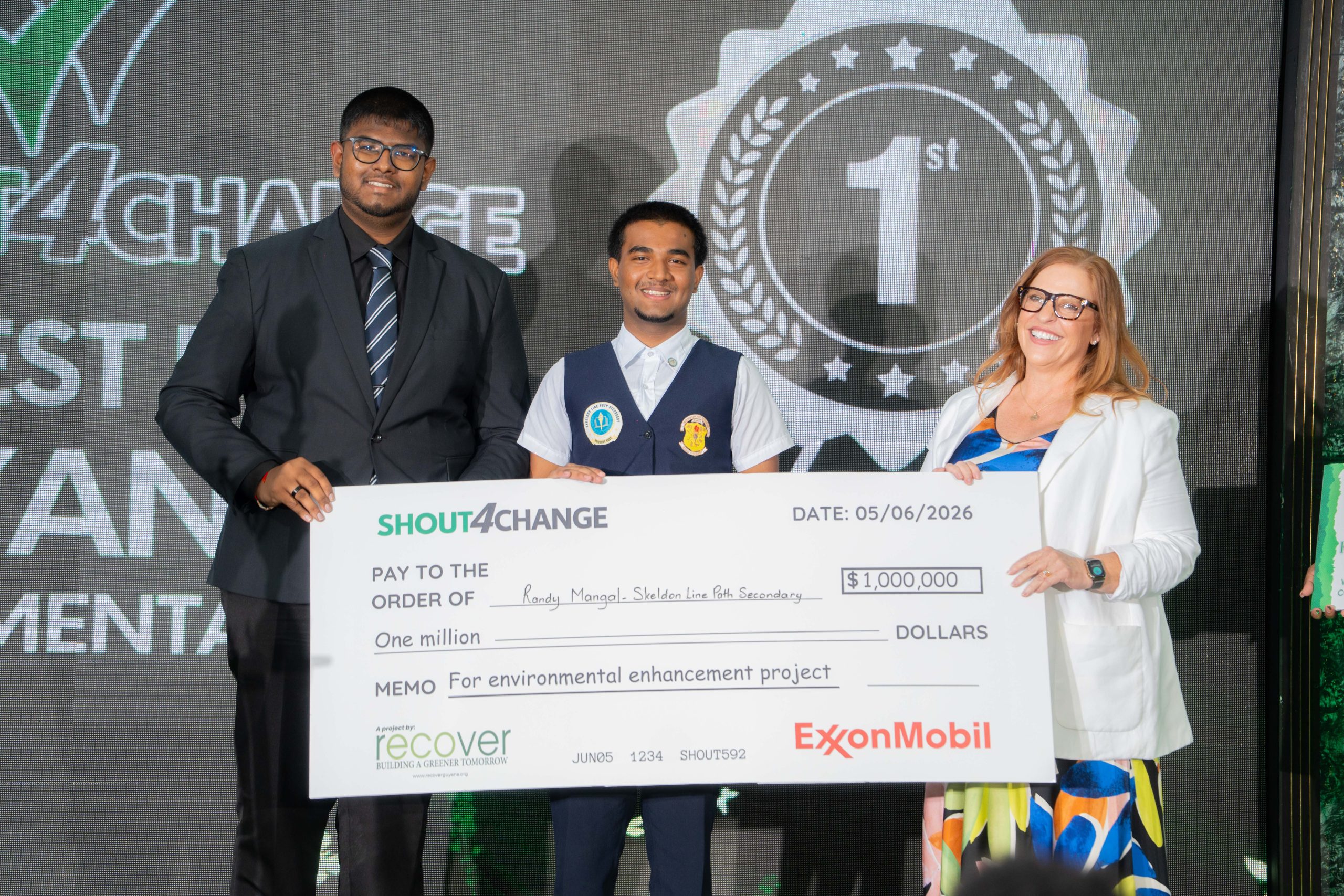 Skeldon Line Path Secondary School student wins SHOUT4Change 2026 ...